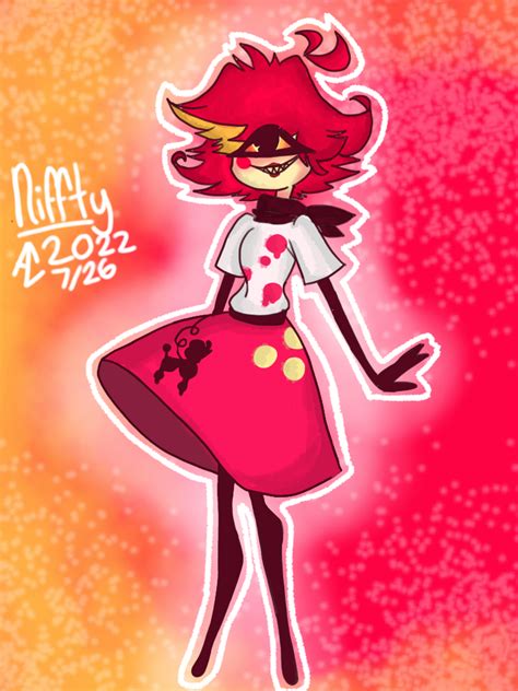 Niffty Drawing From Hazbin Hotel By Alexzdrawz On Deviantart