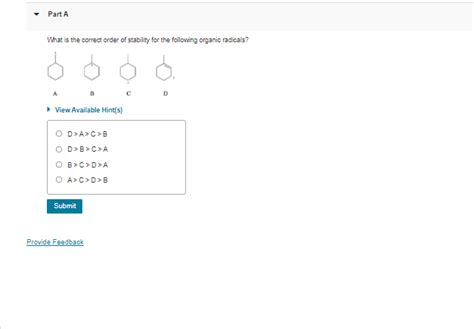 Solved Part A Which Of The Following Represents A