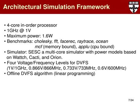 Ppt System Level Analysis Of Fast Per Core Dvfs Using On Chip Switching Regulators Powerpoint