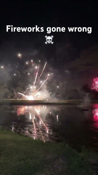 Fireworks Gone Wrong Youtube
