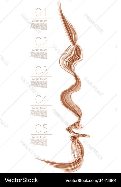 Hair Background Royalty Free Vector Image Vectorstock