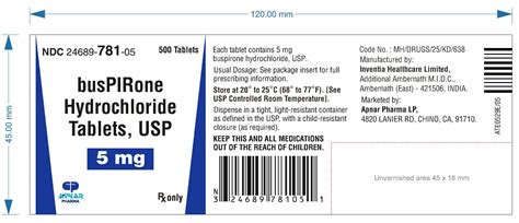 Buspirone Hydrochloride Tablet