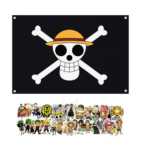 One Piece Anime Straw Hat Flag At James Glassop Blog