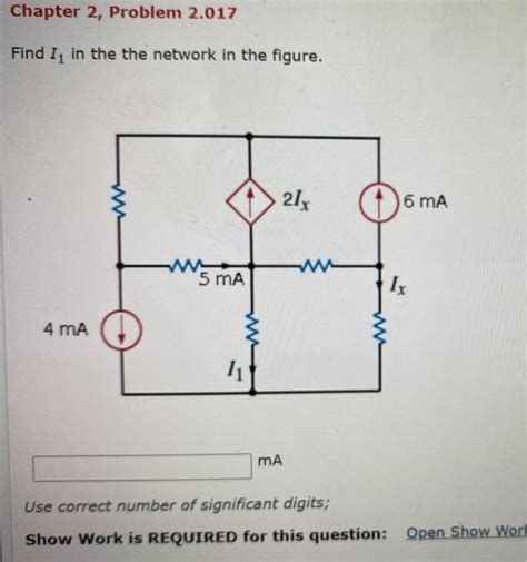 solved chapter 2 problem 2 017 find i in the the network