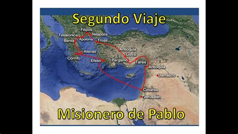 Segundo Viaje Misionero De Pablo Youtube