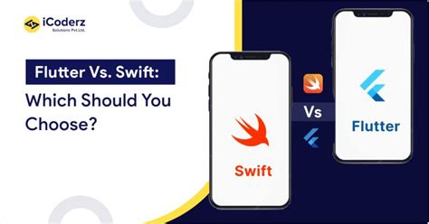 Icoderz Solutions Pvt Ltd On Linkedin Flutter Vs Swift Which Is
