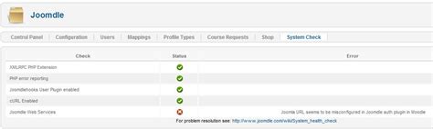 Joomdle Moodle Auth Problems Joomdle