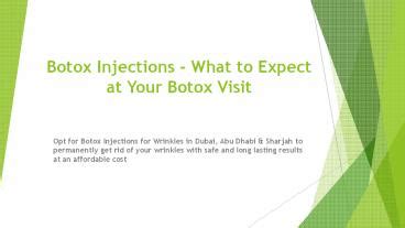 PPT Botox Injections What To Expect At Your Botox Visit PowerPoint Presentation Free To