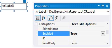 XRLabel Class NET Reporting Tools DevExpress Documentation