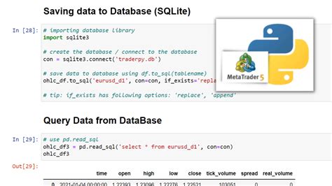Save Your Data In Csv And Databases Sqlite Traderpy