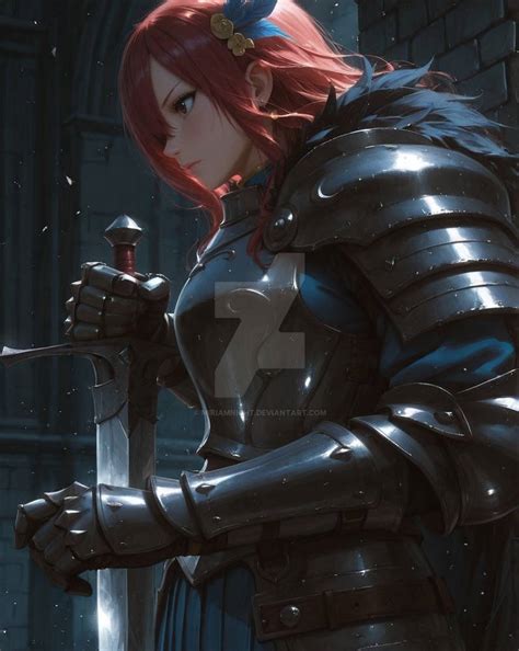 Erza By Miriamnight On Deviantart