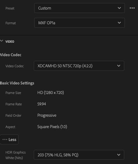 Solved Exporting And Mxf With Embed Closed Captions Not W Adobe Product Community 13063568