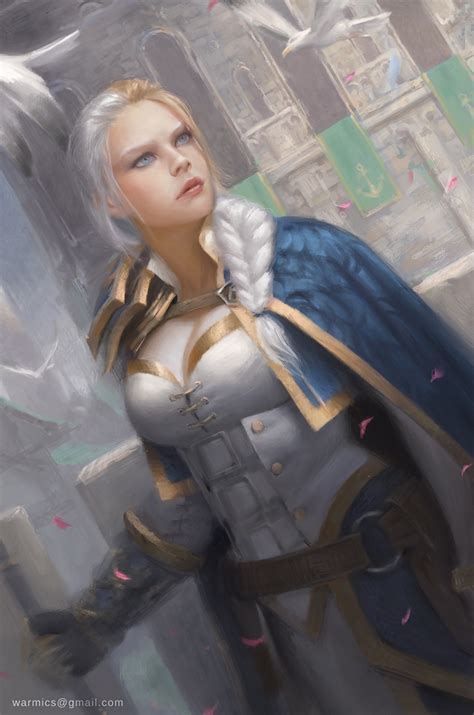 Fanart Jaina Proudmoore By Warmics On Deviantart