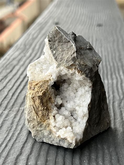 Calcite Vug In Limestone From Big Cottonwood Rutahminerals