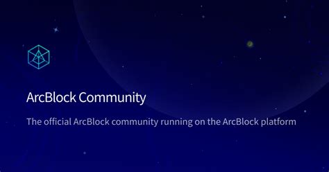 Arcblock Community