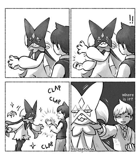 Florian And Meowscarada Pokemon And 1 More Drawn By Shiseptiana