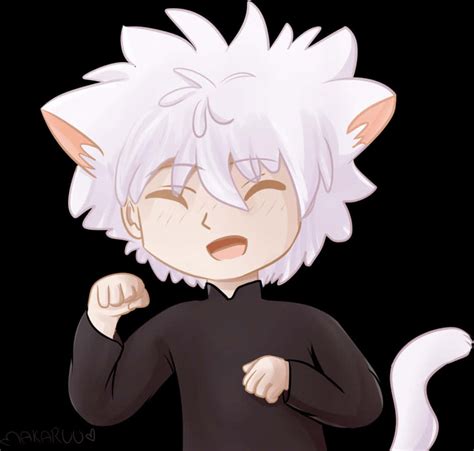 Download Chibi Killua Winking Fanart