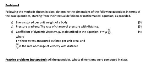 Solved Following The Methods Shown In Class Determine The Chegg