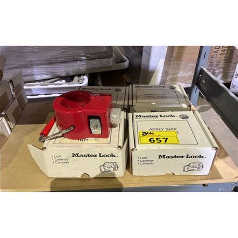 Lot Of Master Locks Able Auctions