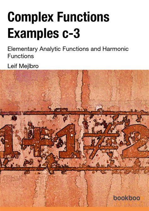 complex functions examples c 3 elementary analytic functions and