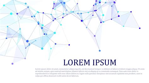 Premium Vector Network Or Connection Abstract White Background Of New Technologies Data