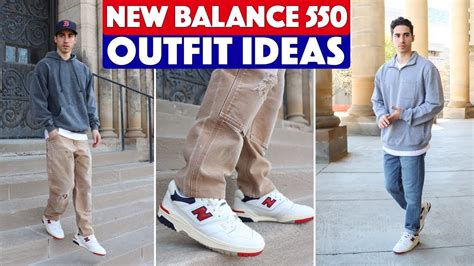 How To Style New Balance 550 Outfit Ideas Youtube