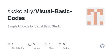 GitHub Skskclairy Visual Basic Codes Simple UI Code For Visual Basic Studio