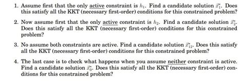 Consider The Problem Of Minimizing F X X X Chegg