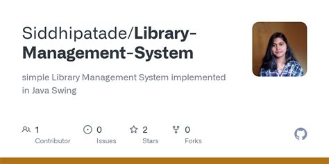 GitHub Siddhipatade Library Management System Simple Library Management System Implemented In