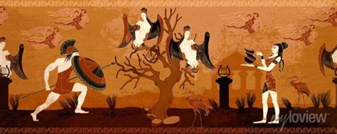 Ancient Greece Black Figure Pottery Style History And Culture Canvas