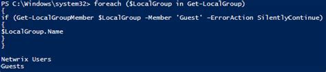 Verwaltung Von Lokalen Benutzern Mit PowerShell