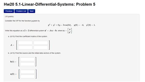 Solved Consider The Ivp For The Function Y Given By Y Y