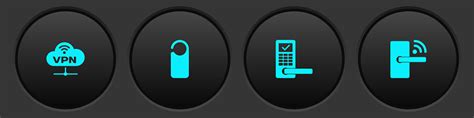 Set Vpn Network Cloud Connection Please Do Not Disturb Digital Door Lock With Wireless And Icon
