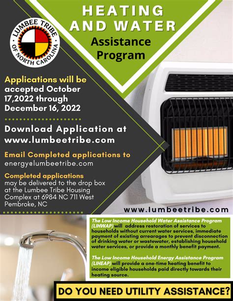 Heating And Water Assistance Program Opens Monday October 17 2022