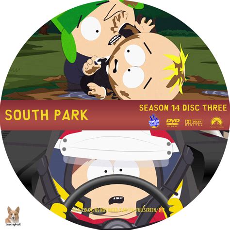 South Park Season 14 Dvd Cover And Labels 2010 R1 Custom