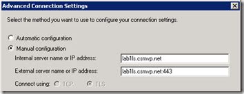 Lync 2010 Client Connections Are TLS Only Jeff Schertz S Blog