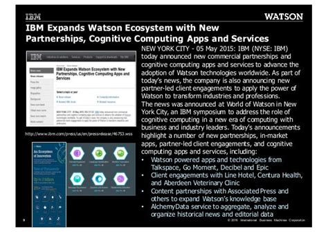 Ibm Watson Question Answering System And Cognitive Computing