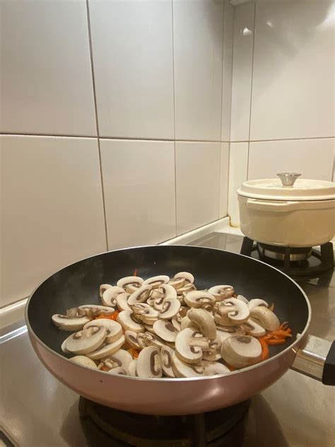 食譜 四季豆炒蘑菇🍄 烹飪板 Dcard