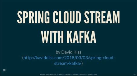 Spring Cloud Stream With Kafka Pdf