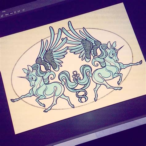 Pegacornalicorns 😊 Art Artwork Artstagram Vixiearts Draw Draws