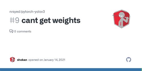 Cant Get Weights · Issue 9 · Nrsyedpytorch Yolov3 · Github