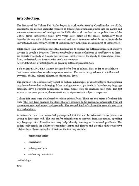 A Psychology Test Pdf