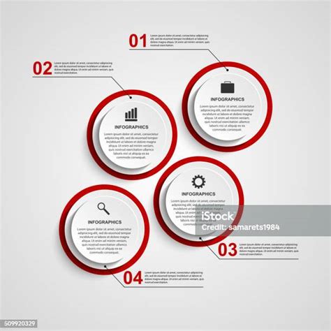 추상적임 서클 인포그래픽 디자인식 형판 0명에 대한 스톡 벡터 아트 및 기타 이미지 0명 3차원 형태 개념 Istock