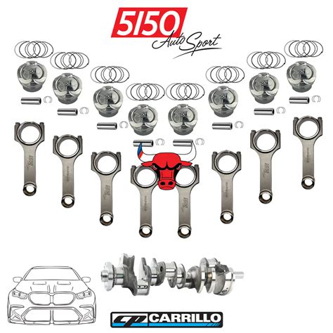 Bmw S68 48l Stroker Kit By 5150 Autosport