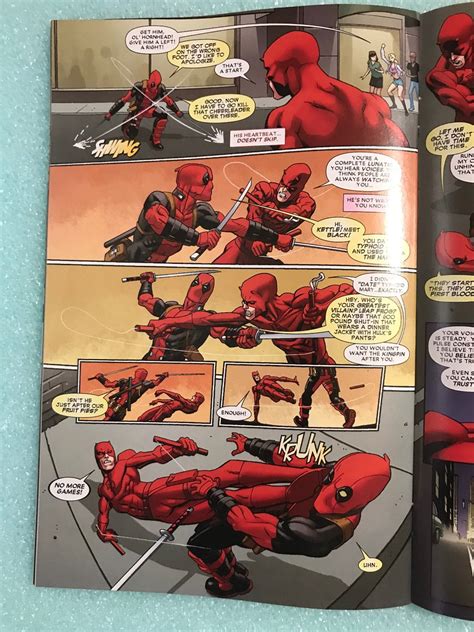 Deadpool And Black Widow Comic