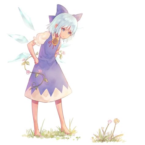Cirno And Tanned Cirno Touhou Drawn By Bionekojita Danbooru