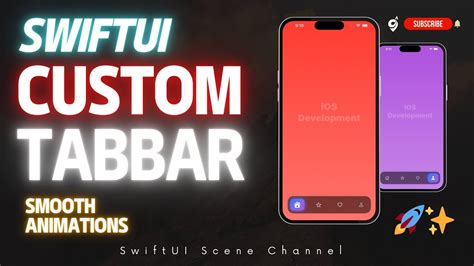 Swiftui Custom Tab Bar With Blurred Glassmorphism And Smooth Animations 💎