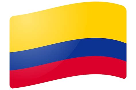 콜롬비아 국기 일러스트레이션 무료 Psd 파일 콜롬비아 국기 일러스트레이션 무료 Psd 파일