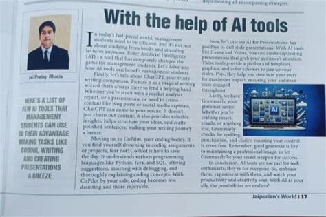 Jai Bhatia On Linkedin Ai Management Innovation