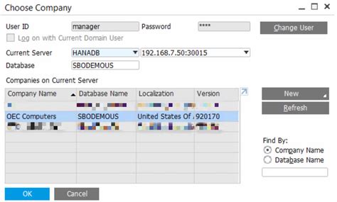 Create Company Database In SAP Business One SAP B1